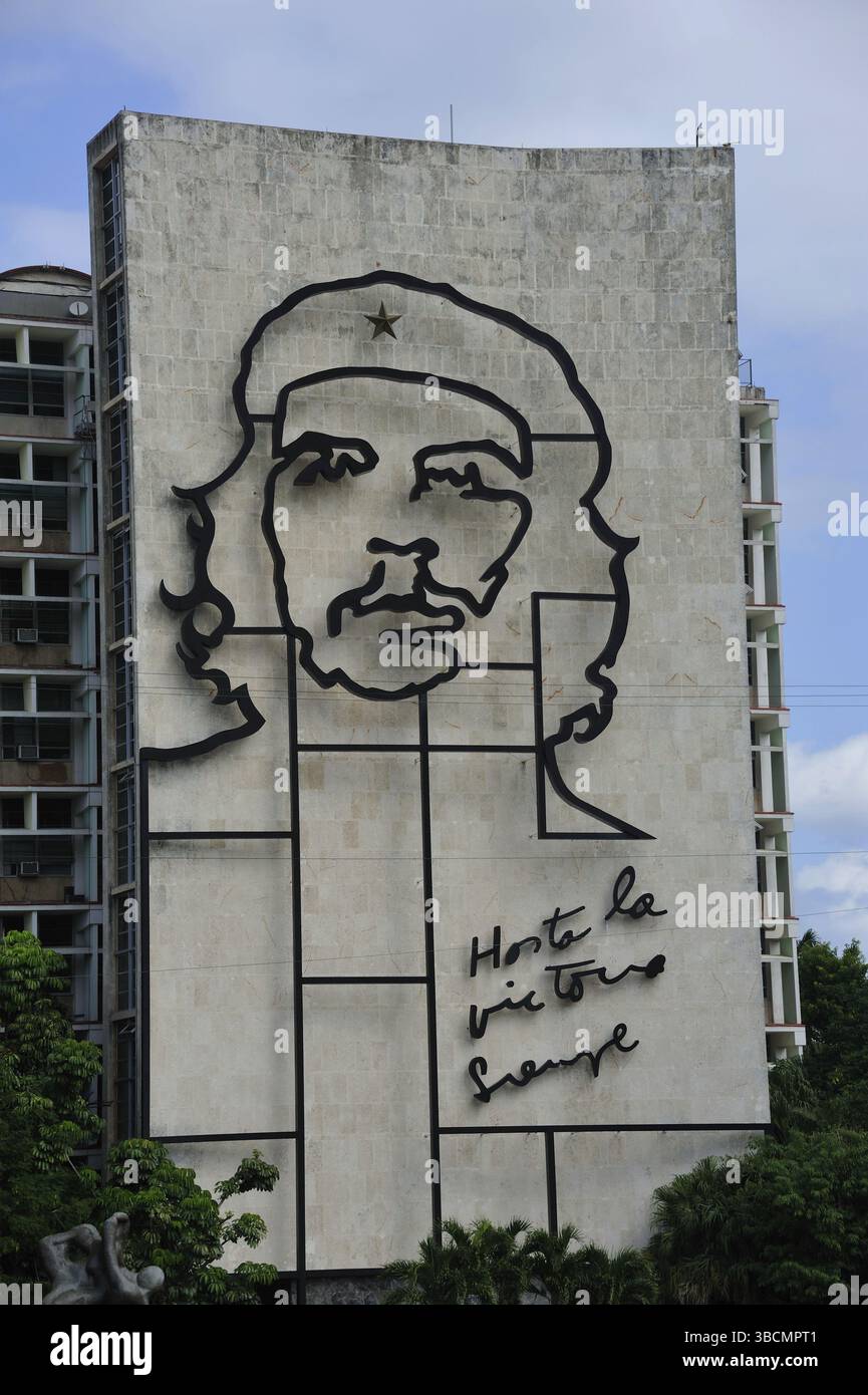 Che Guevara Monument, Plaza de la Revolucion, Havana, Cuba, Central ...