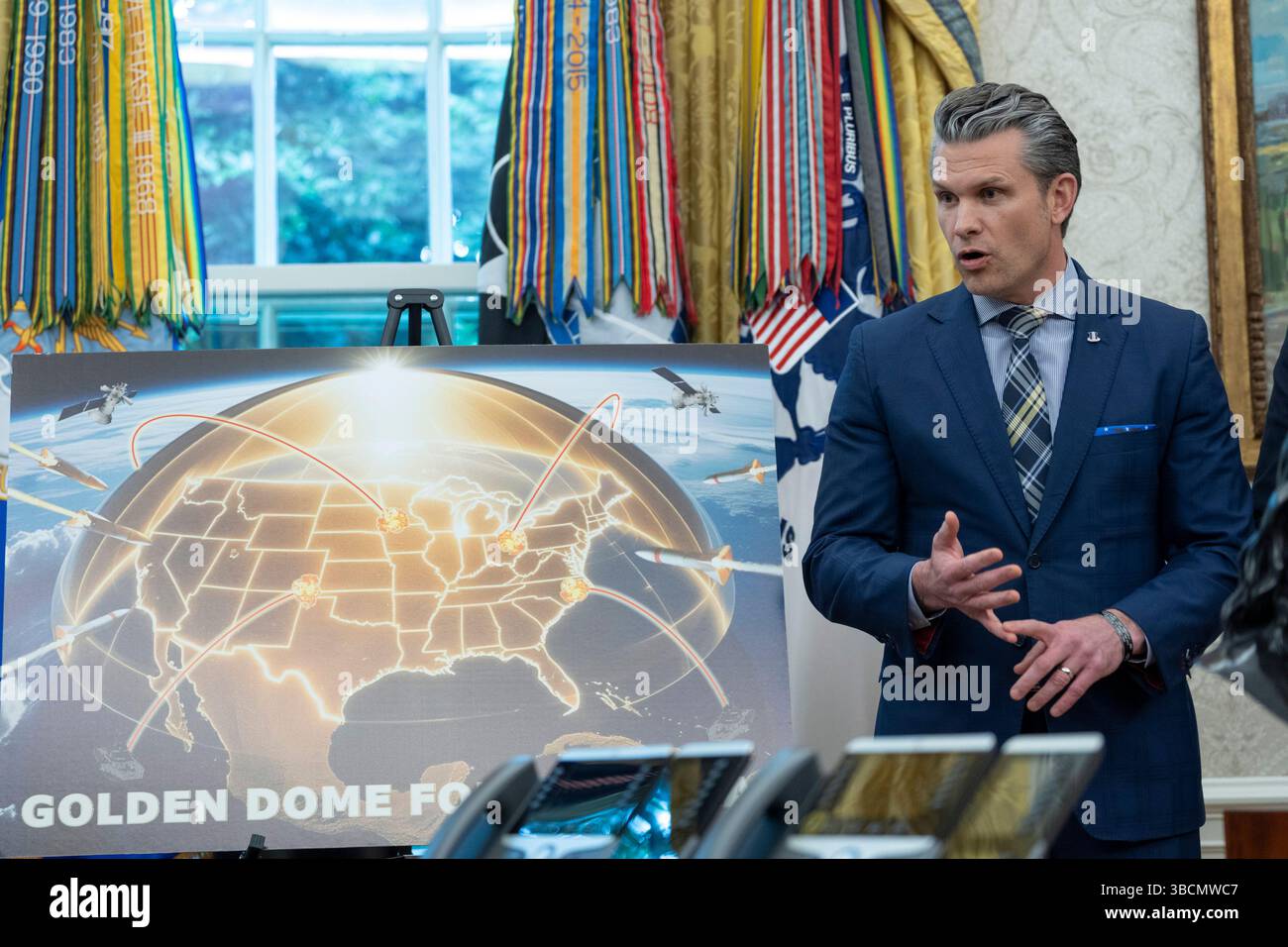 Washington, United States. 19th Apr, 2025. US Secretary of Defense Pete ...