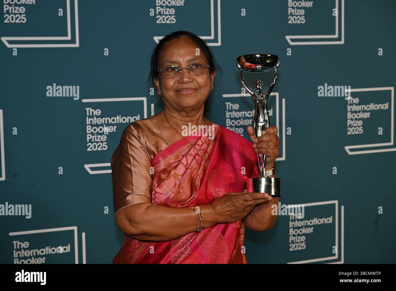 LONDON, UK. 20th May, 2025. Author Banu Mushtaq of 'Heart Lamp' is the ...