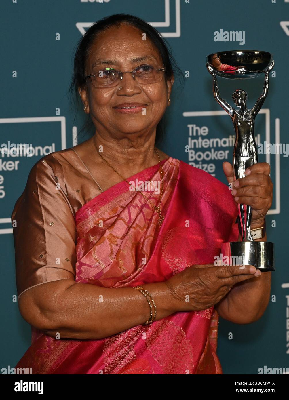 LONDON, UK. 20th May, 2025. Author Banu Mushtaq of 'Heart Lamp' is the ...