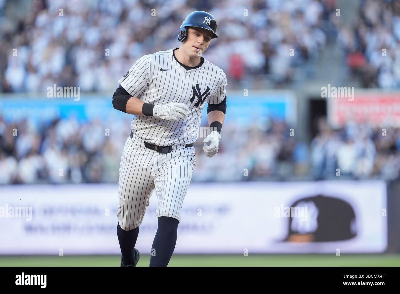 BRONX, NY - MAY 20: New York Yankees Designated Hitter Ben Rice (22 ...