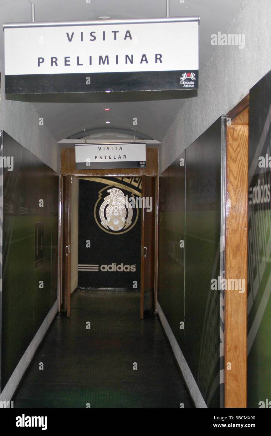 Mexico City, Mexico - Aug 16, 2015: Inside the Estadio Azteca or ...