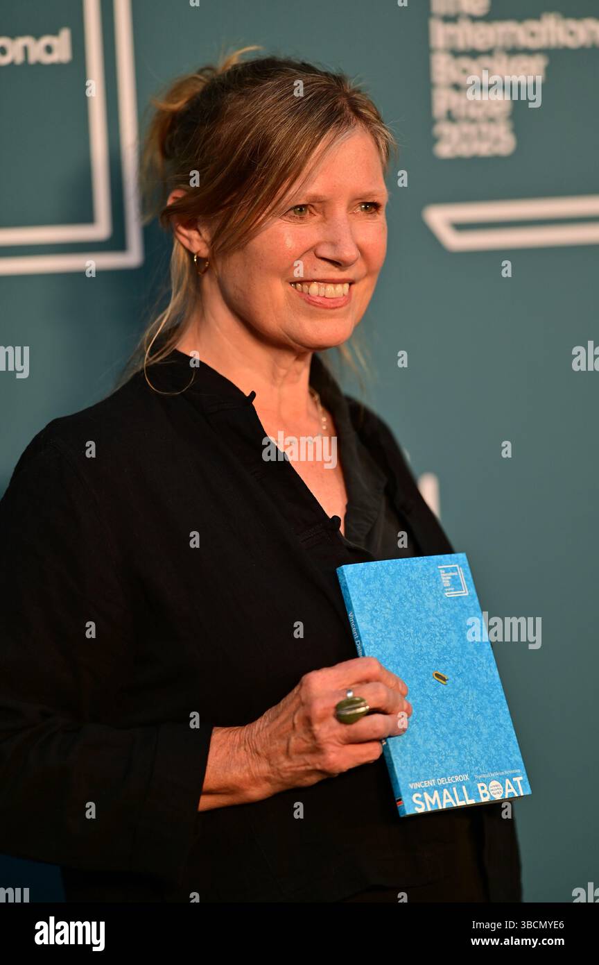 LONDON, UK. 20th May, 2025. Helen Stevenson at the International Booker ...