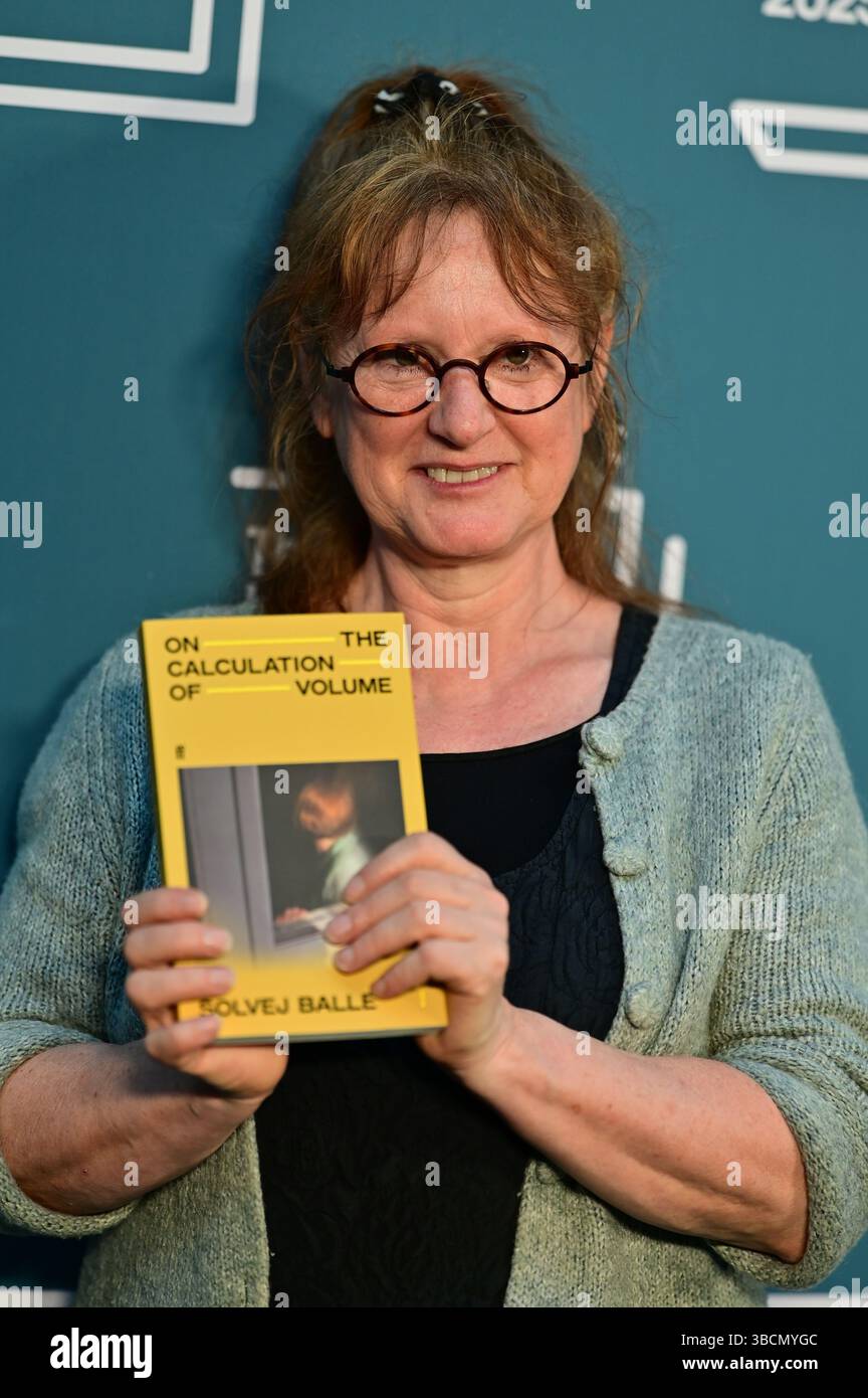 LONDON, UK. 20th May, 2025. Solvej Balle at the International Booker ...