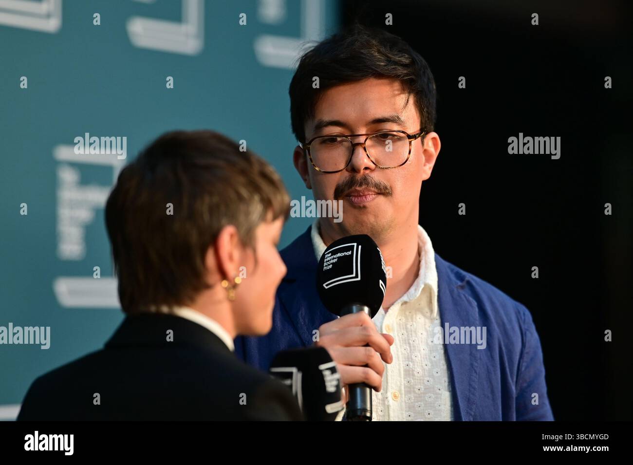 LONDON, UK. 20th May, 2025. Phil Wang at the International Booker Prize ...