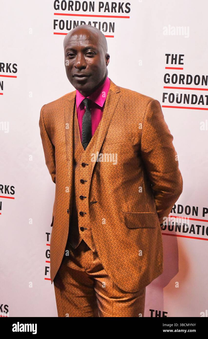 New York, NY, USA. 20th May, 2025. Ozwald Boateng at the Gordon Parks ...