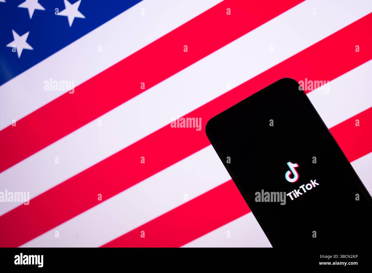 Tiktok trends tech background hi-res stock photography and images - Alamy