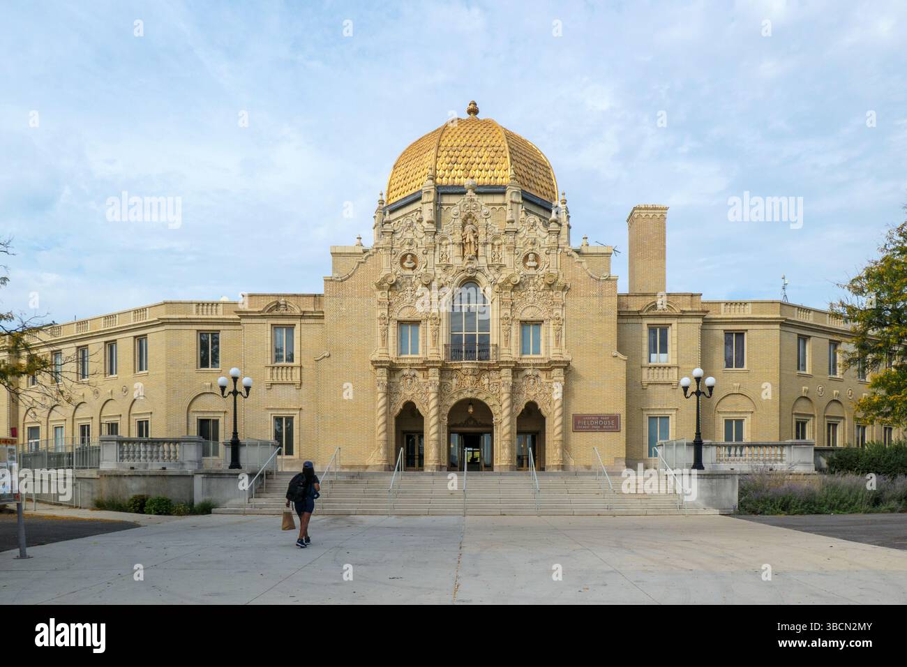 The Garfield Park Golden Dome Fieldhouse, Chicago, Illinois Stock Photo ...