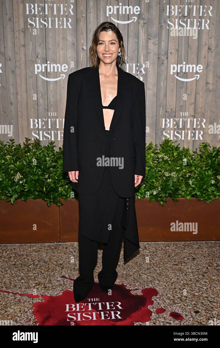 Jessica Biel attends the premiere of "The Better Sister" at the Museum ...