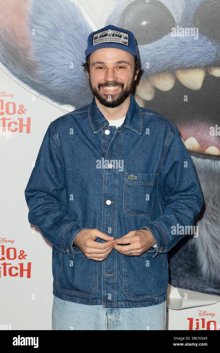 Tom Villa attends 'Lilo & Stitch' Paris Film Premiere at Le Grand Rex ...