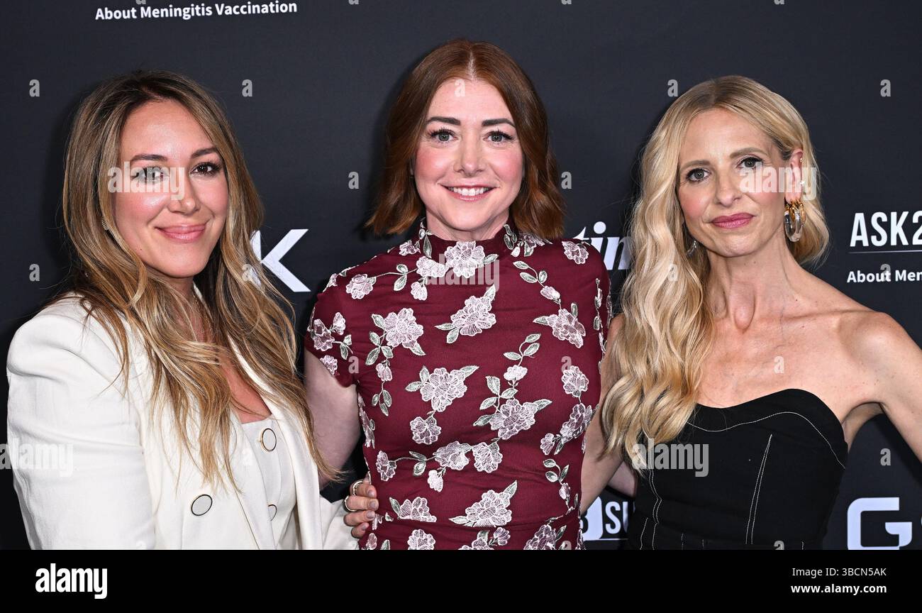 Hollywood, USA. 20th May, 2025. Haylie Duff, Alyson Hannigan and Sarah ...