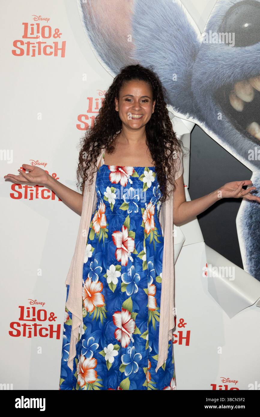 Paris, France. 20th May, 2025. Cerise Calixte attends 'Lilo & Stitch ...