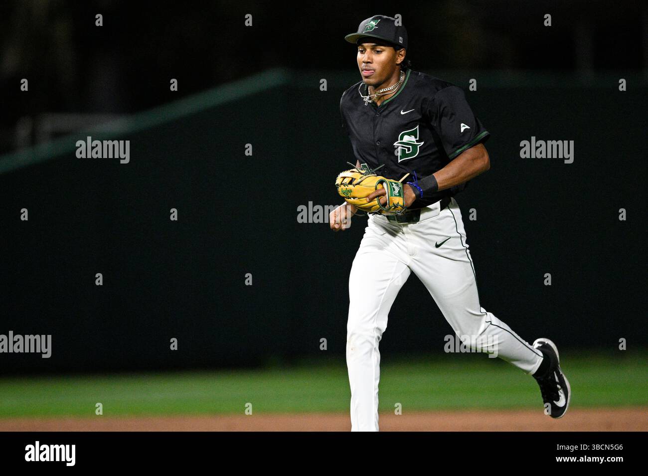 Stetson outfielder Jordan Taylor (38) during an NCAA college baseball ...