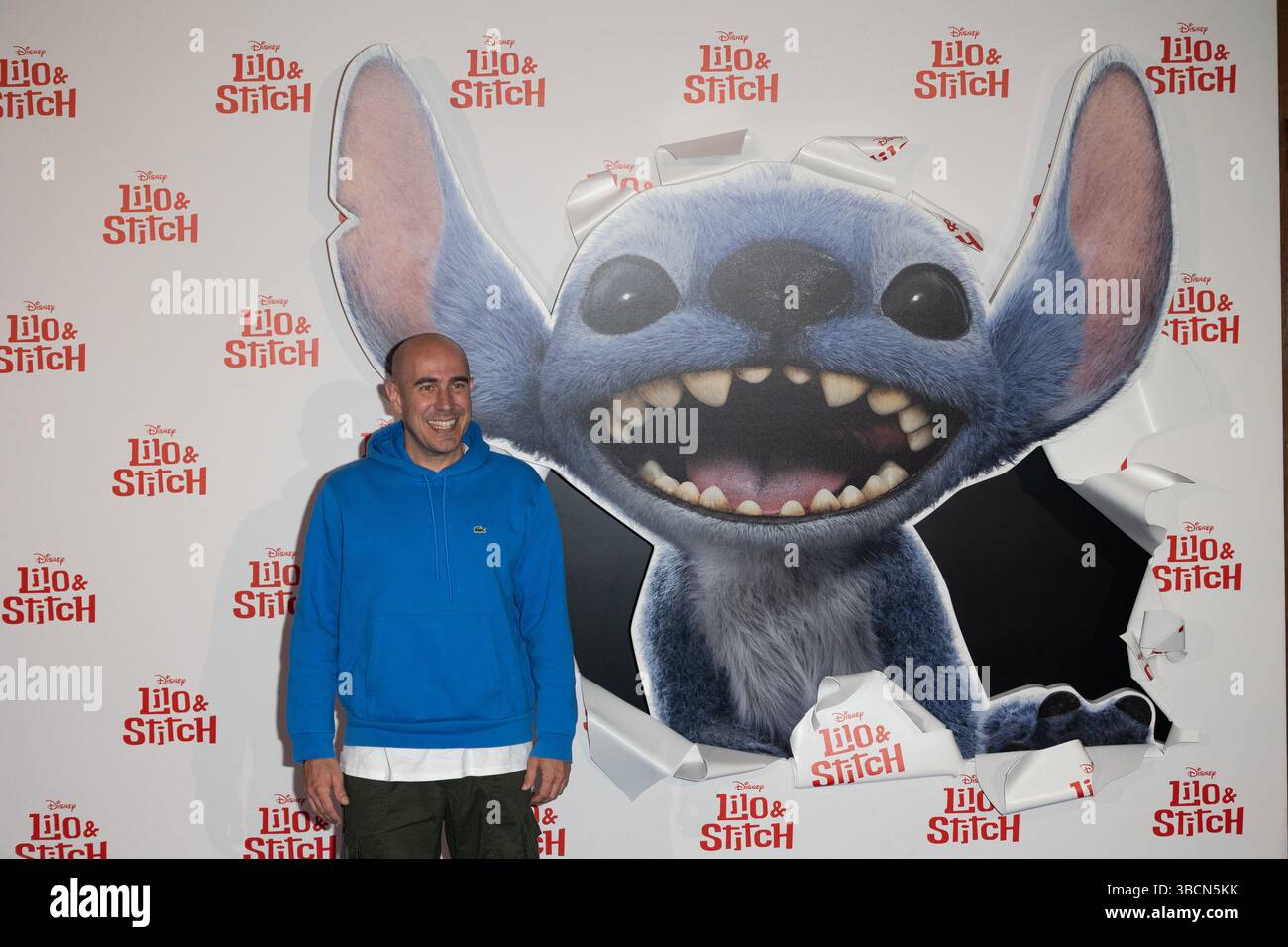 Paris, France. 20th May, 2025. Emmanuel Garijo, french voice of Stitch ...