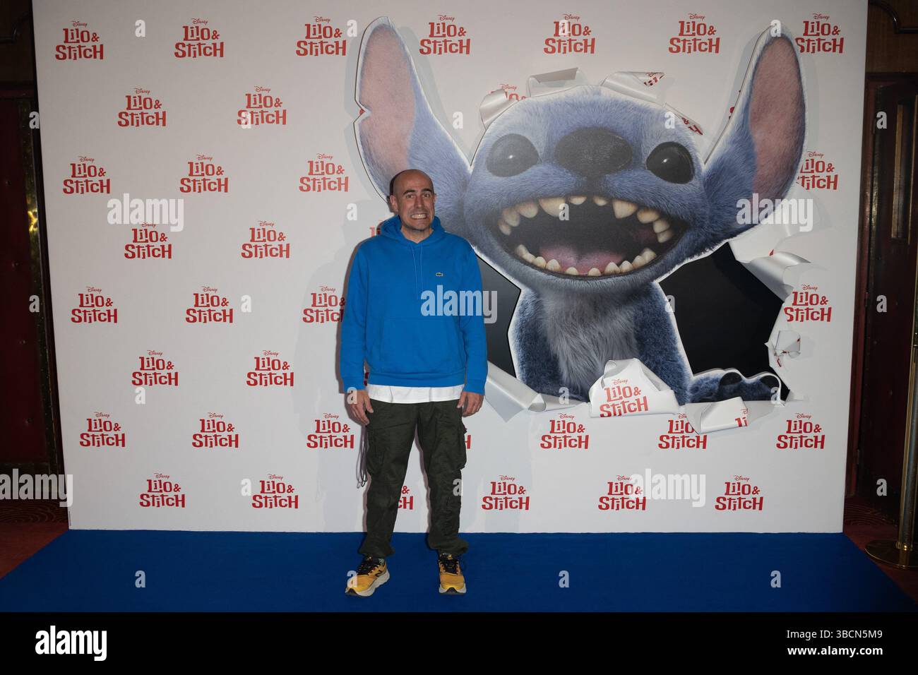 Paris, France. 20th May, 2025. Emmanuel Garijo, french voice of Stitch ...