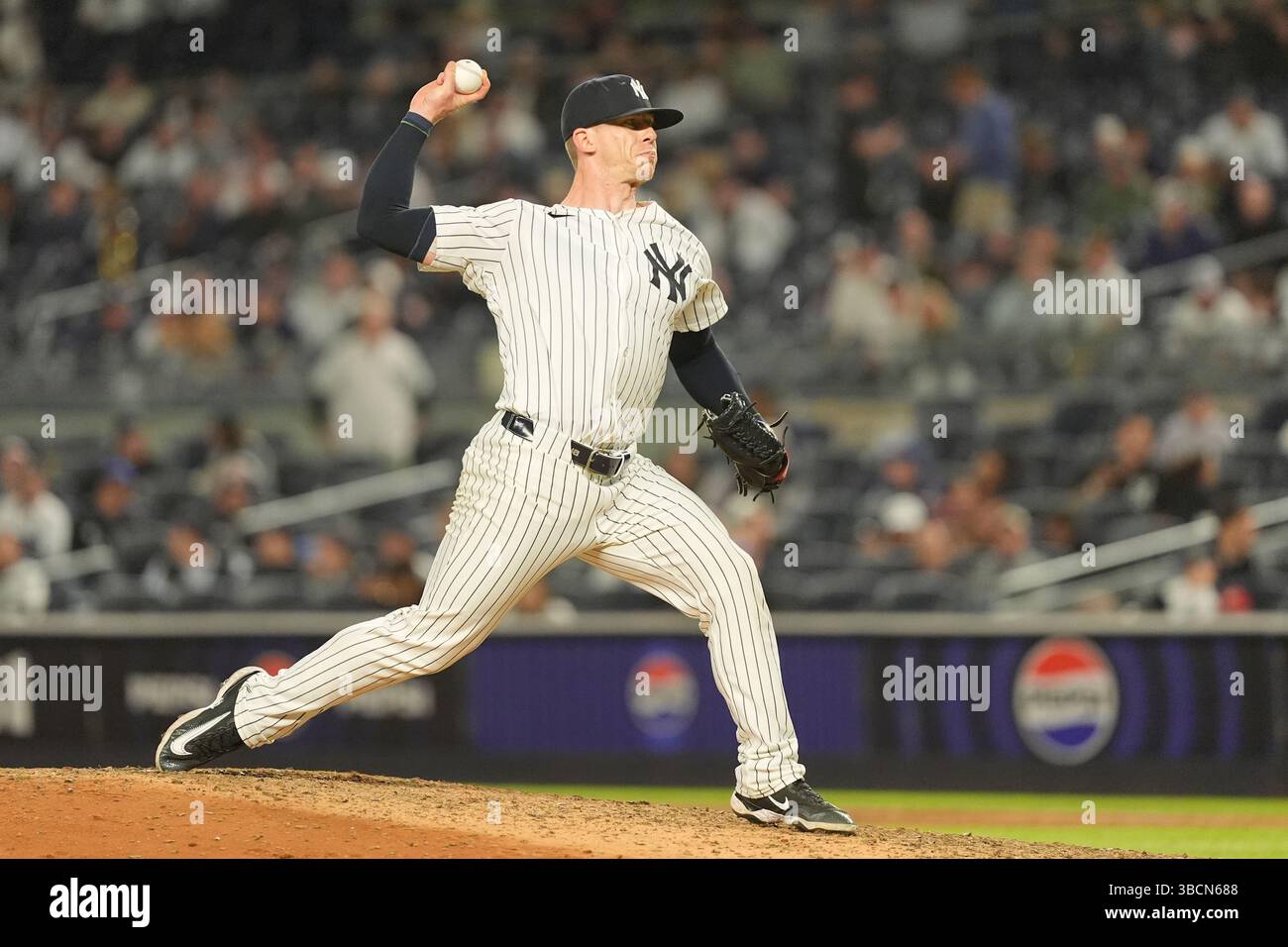 BRONX, NY - MAY 20: New York Yankees Pitcher Ian Hamilton (71) delivers ...