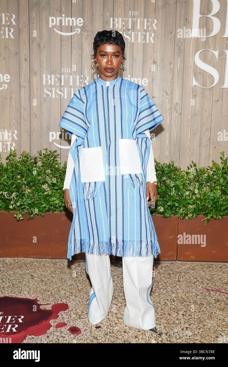 Ny. 20th May, 2025. Nneka Ibeabuchi at arrivals for THE BETTER SISTER ...
