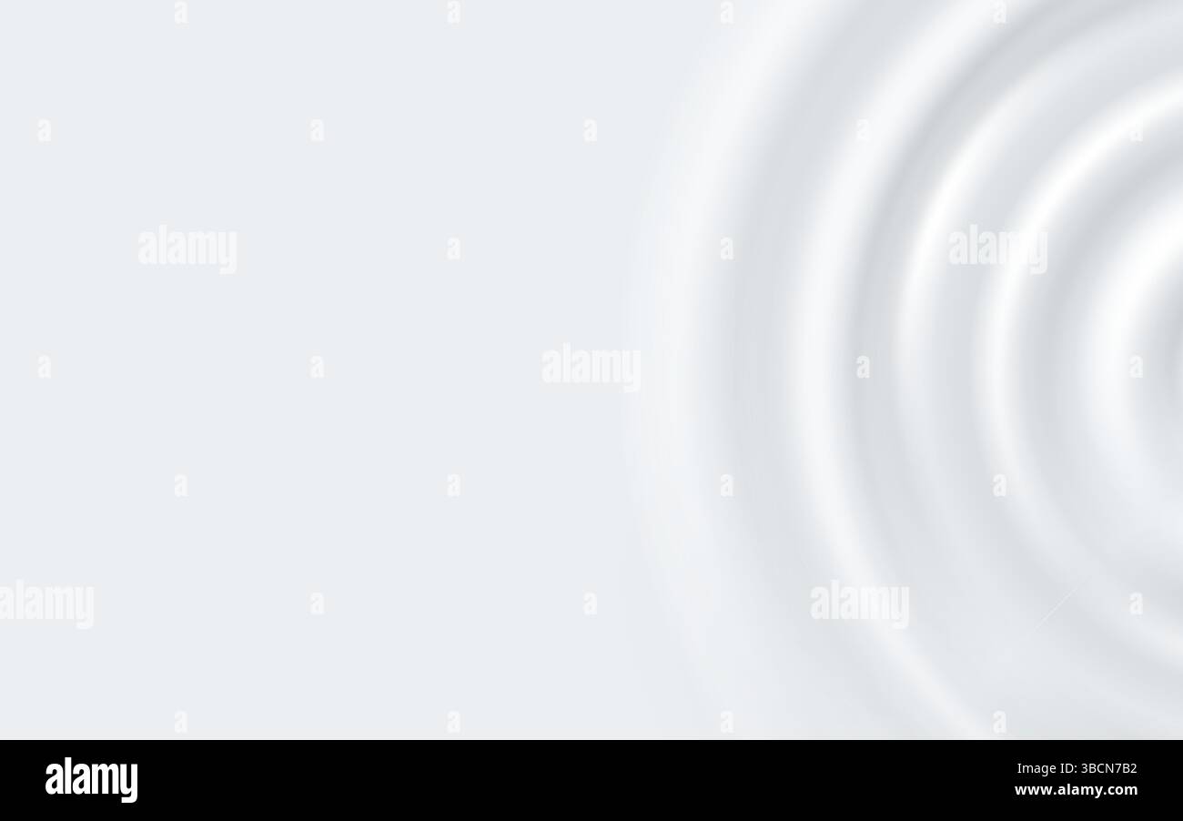 Milk ripple wave or cream splash background with drop circles ...