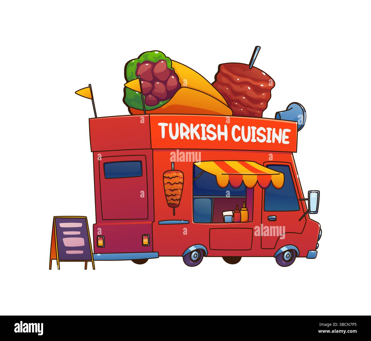 Turkish truck Stock Vector Images - Alamy