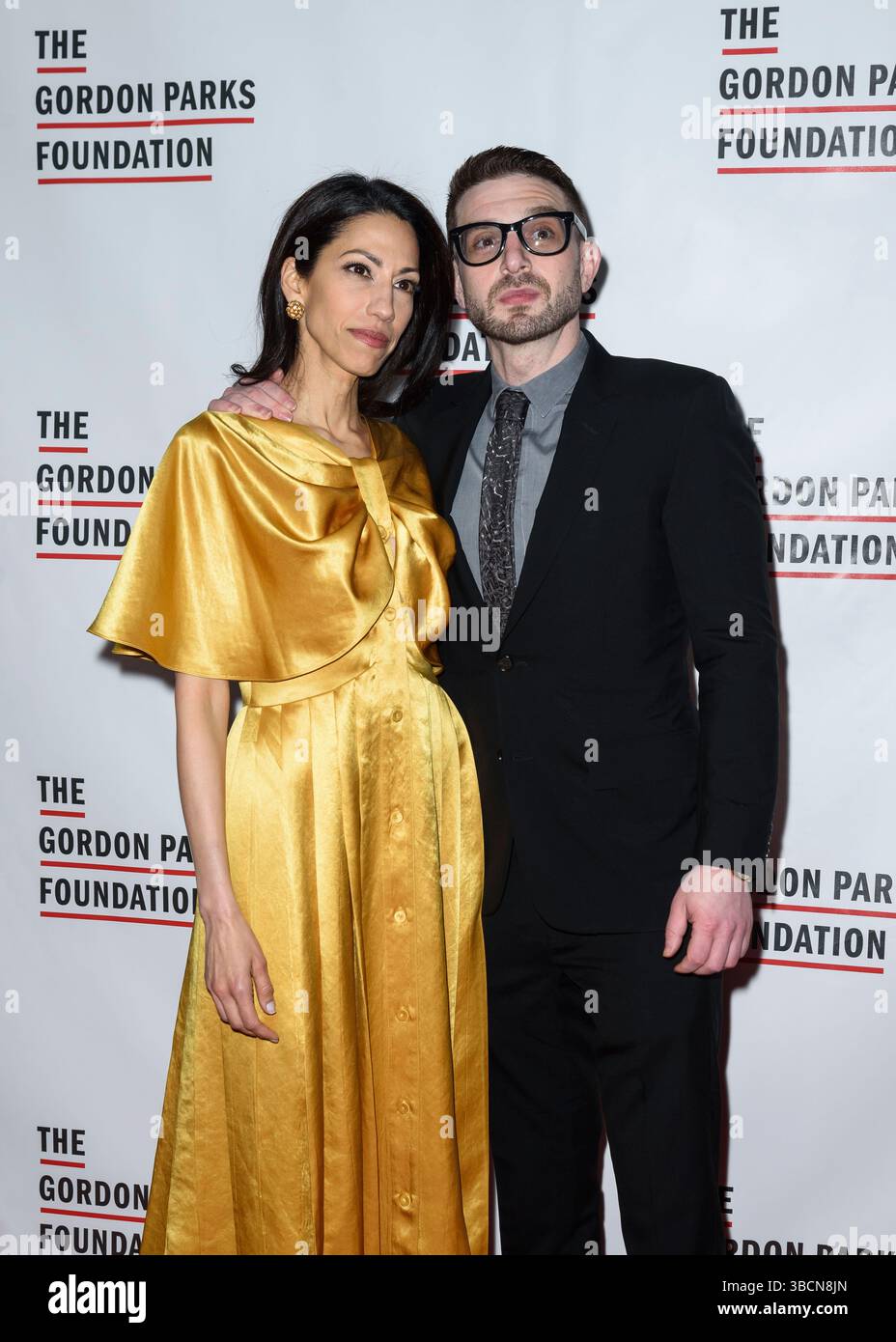 Huma Abedin, left, and Alex Soros attend the Gordon Parks Foundation ...