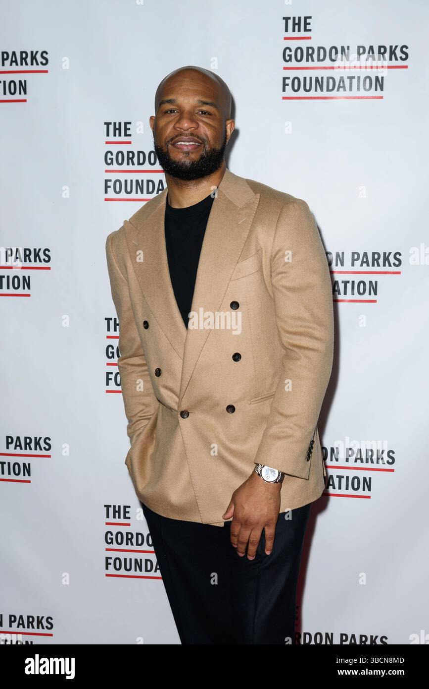 Anwarii Musa attends the Gordon Parks Foundation Gala at Cipriani 42nd Street on Tuesday, May 20 ...