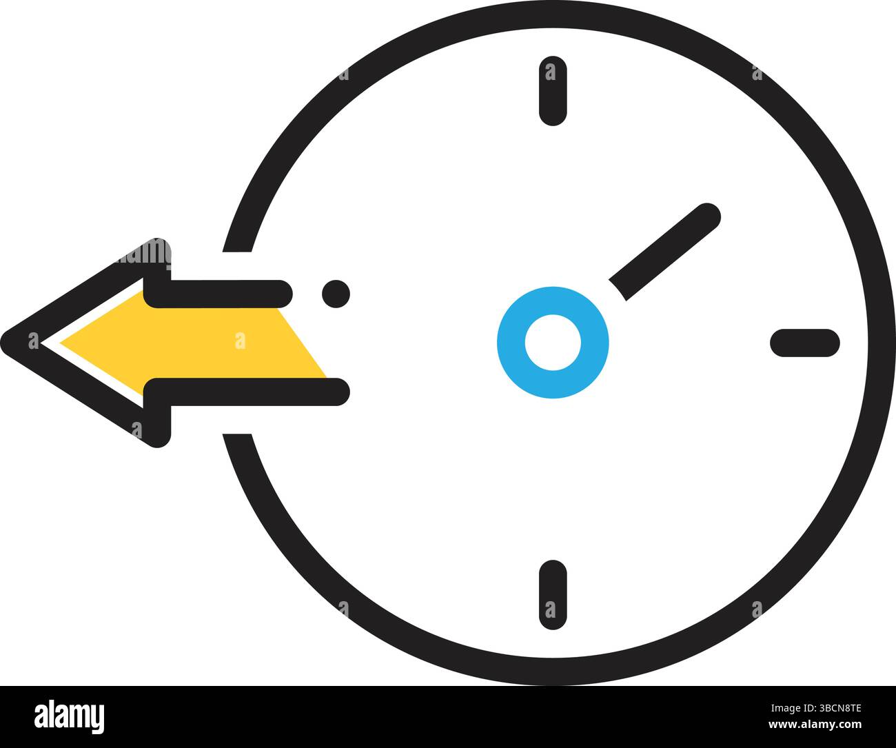 Icon for ago,in the past Stock Vector Image & Art - Alamy