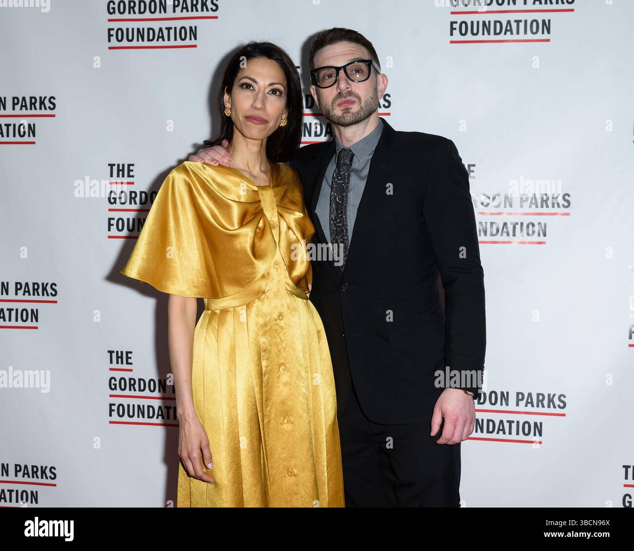 Huma Abedin, left, and Alex Soros attend the Gordon Parks Foundation ...