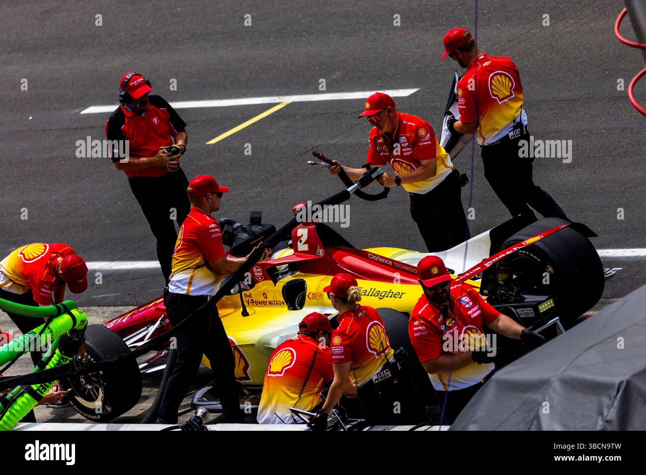Indianapolis, United States. 19th May, 2025. Scott McLaughlin's (#3 ...