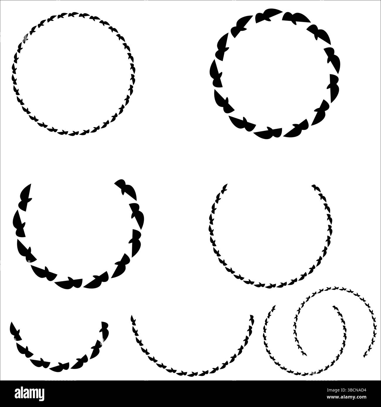 Elegant circular arrows hi-res stock photography and images - Alamy