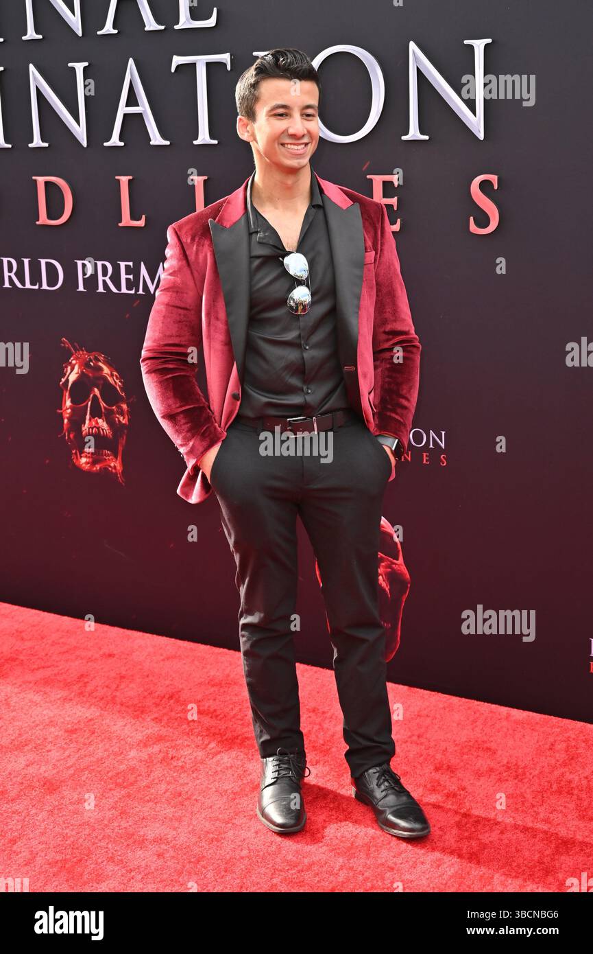 Hollywood, CA USA - May 12, 2025: Matt Ramos attends the premiere of ...