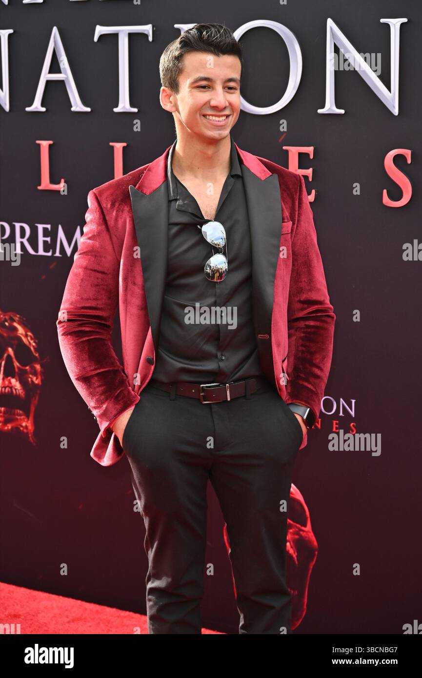 Hollywood, CA USA - May 12, 2025: Matt Ramos attends the premiere of ...