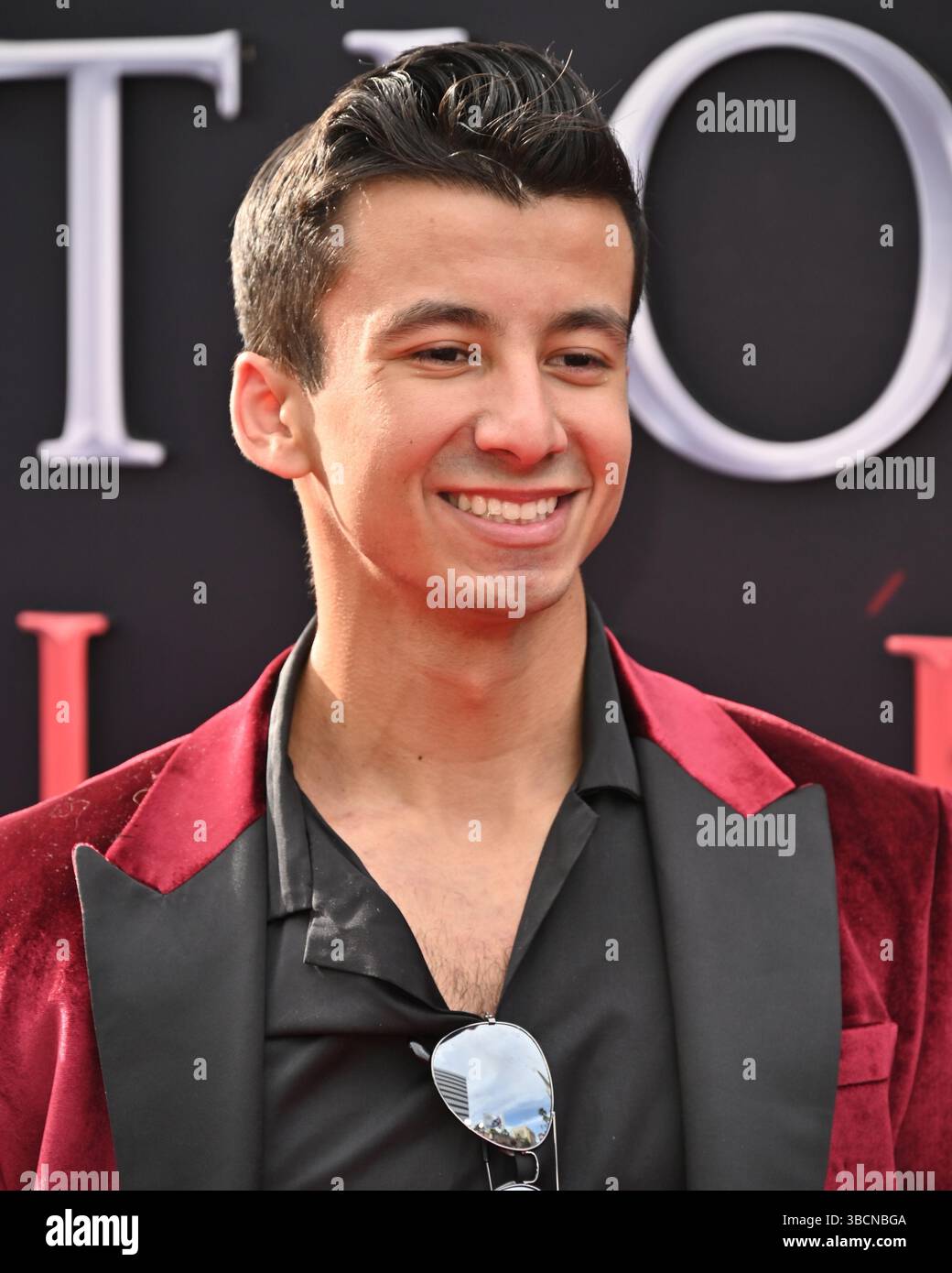 Hollywood, CA USA - May 12, 2025: Matt Ramos attends the premiere of ...