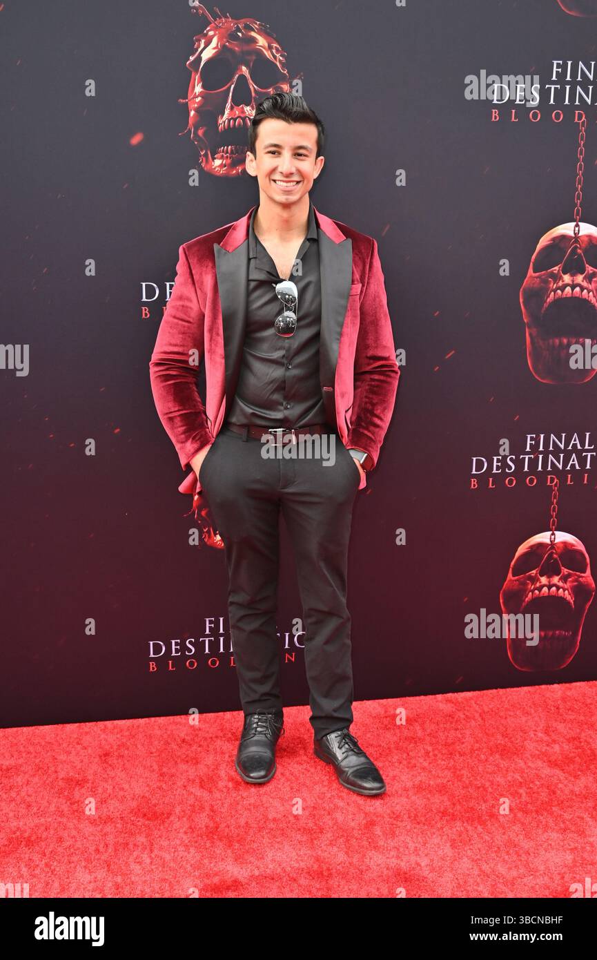 Hollywood, CA USA - May 12, 2025: Matt Ramos attends the premiere of ...