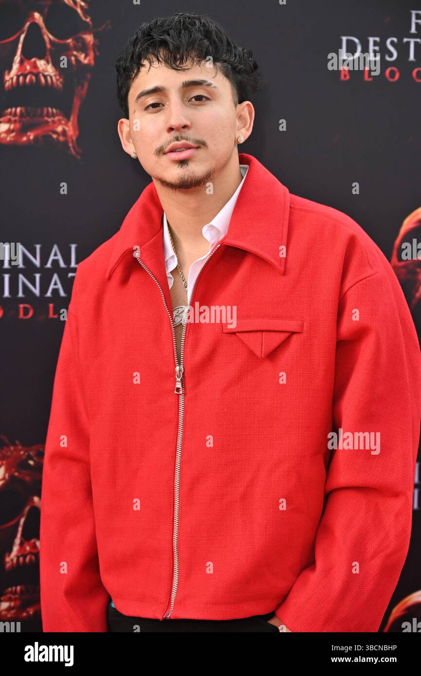 Hollywood, CA USA - May 12, 2025: Alex Guzman attends the premiere of ...