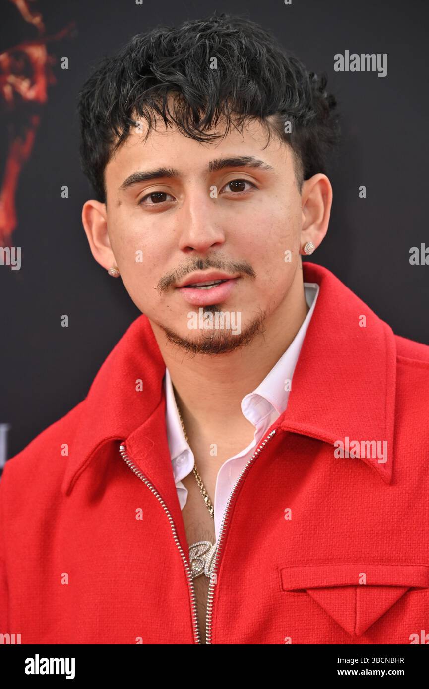 Hollywood, CA USA - May 12, 2025: Alex Guzman attends the premiere of ...