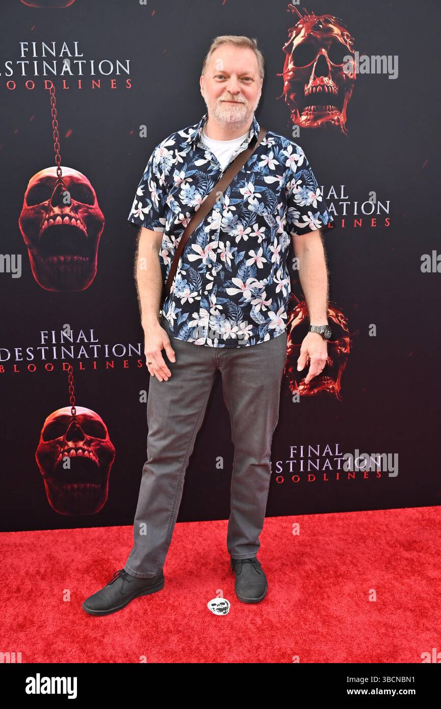 Hollywood, CA USA - May 12, 2025: Alex Zahara attends the premiere of ...