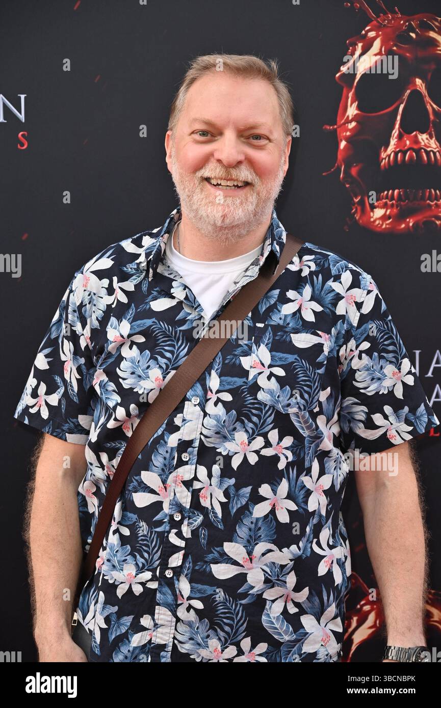 Hollywood, CA USA - May 12, 2025: Alex Zahara attends the premiere of ...