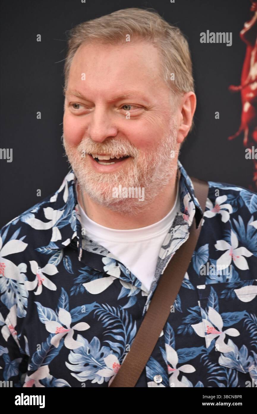 Hollywood, CA USA - May 12, 2025: Alex Zahara attends the premiere of ...