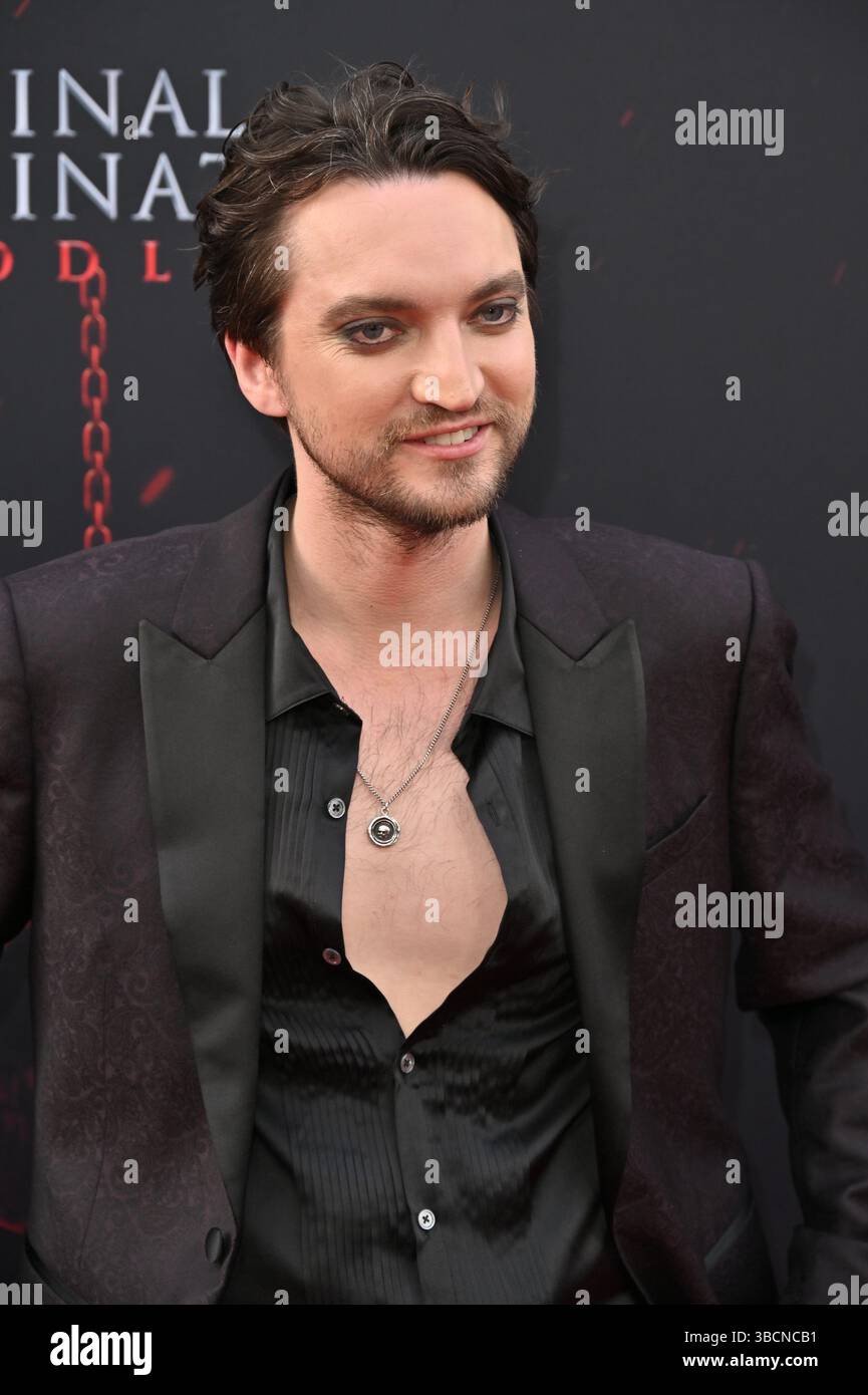 Hollywood, CA USA - May 12, 2025: Richard Harmon attends the premiere ...