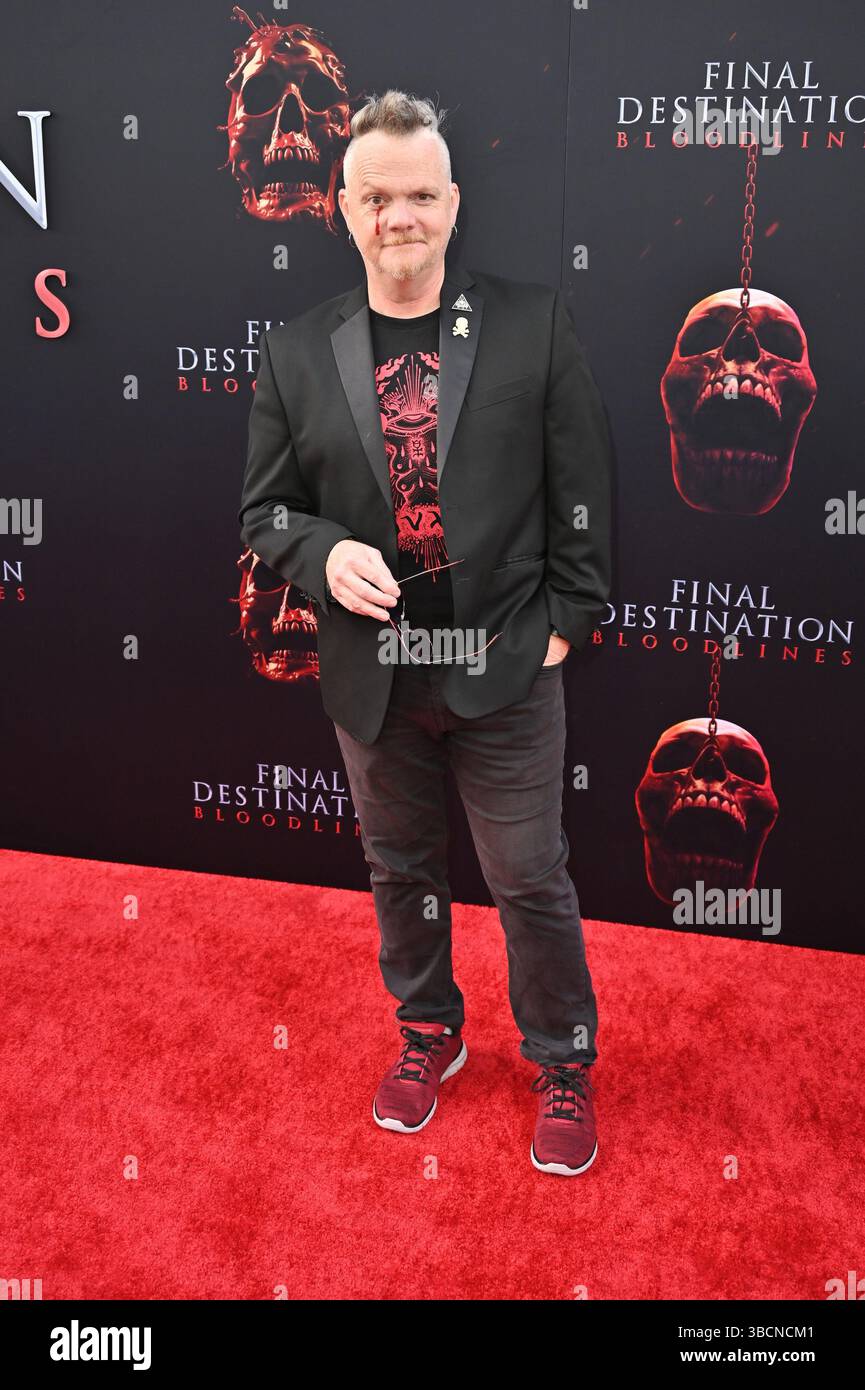 Hollywood, CA USA - May 12, 2025: Justin Welborn attends the premiere ...
