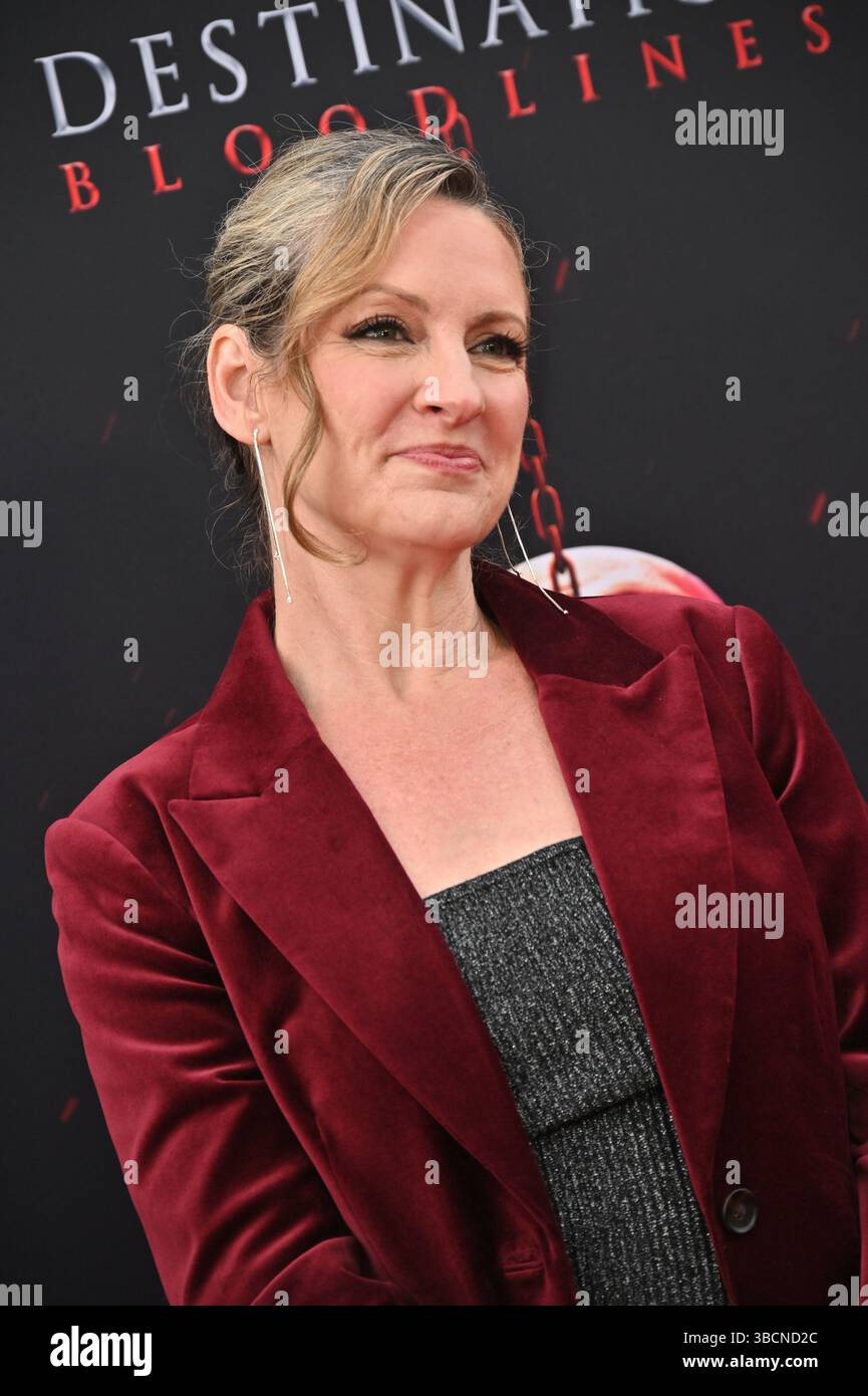 Hollywood, CA USA - May 12, 2025: Lori Evans Taylor attends the premiere of Final Destination ...