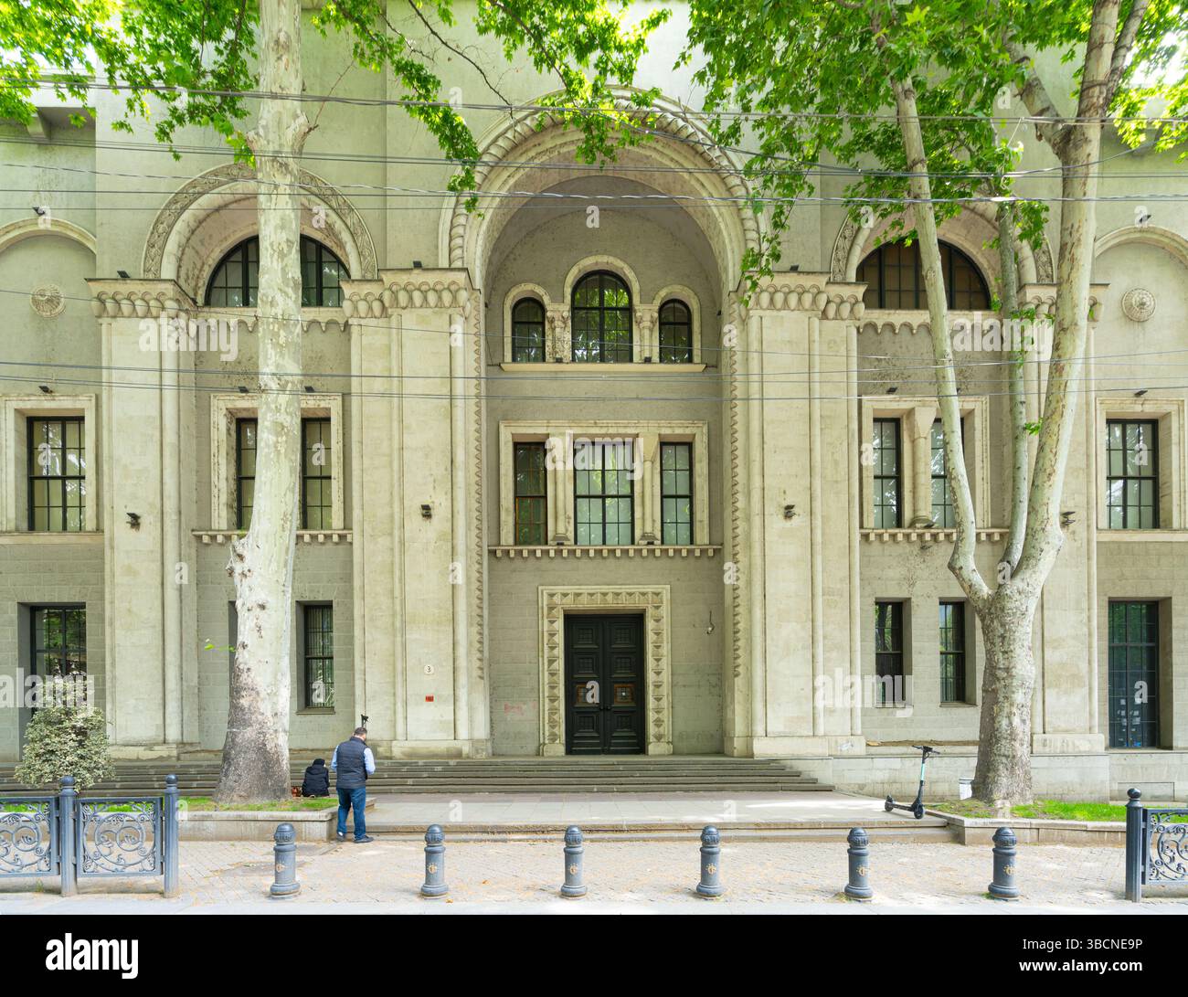 Tbilisi, Georgia. May 17, 2025. external view of Georgian National ...