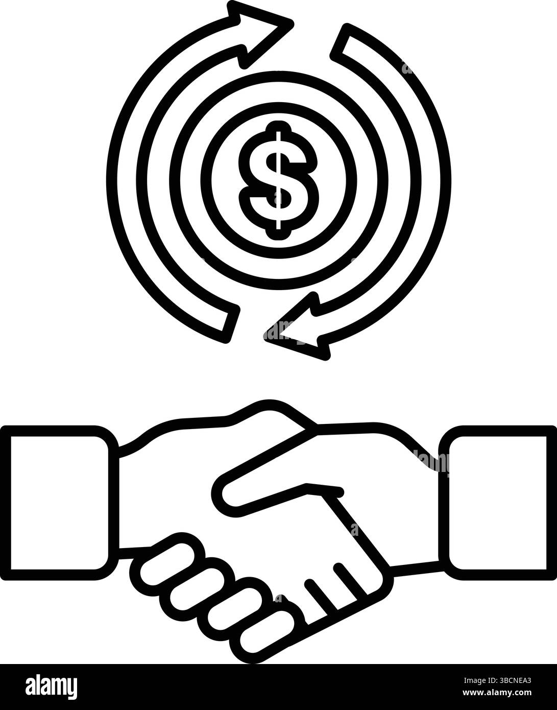 Hands loan Black and White Stock Photos & Images - Alamy