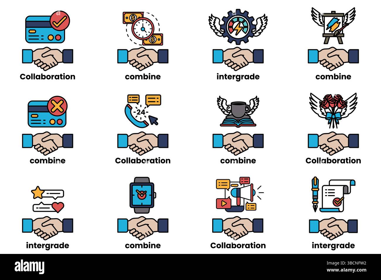 Variety labeled Stock Vector Images - Alamy