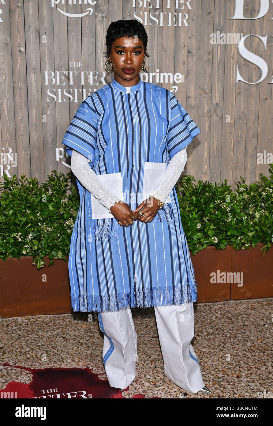Nneka Ibeabuchi attends the premiere of "The Better Sister" at the ...