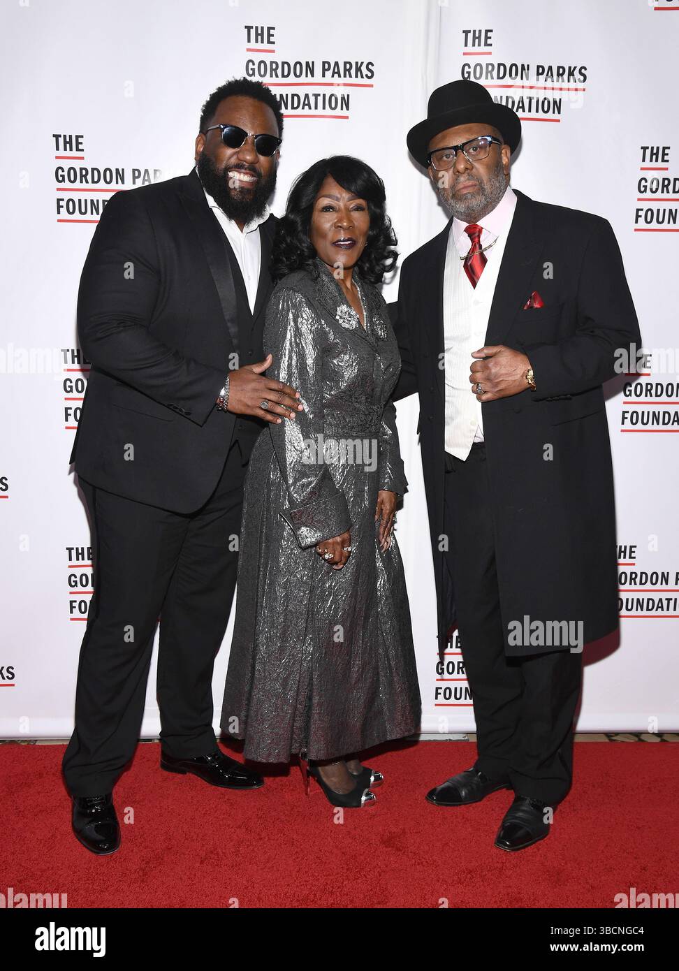 New York, USA. 20th May, 2025. (L-R) Ernest F. Ledbetter III, Lydia ...