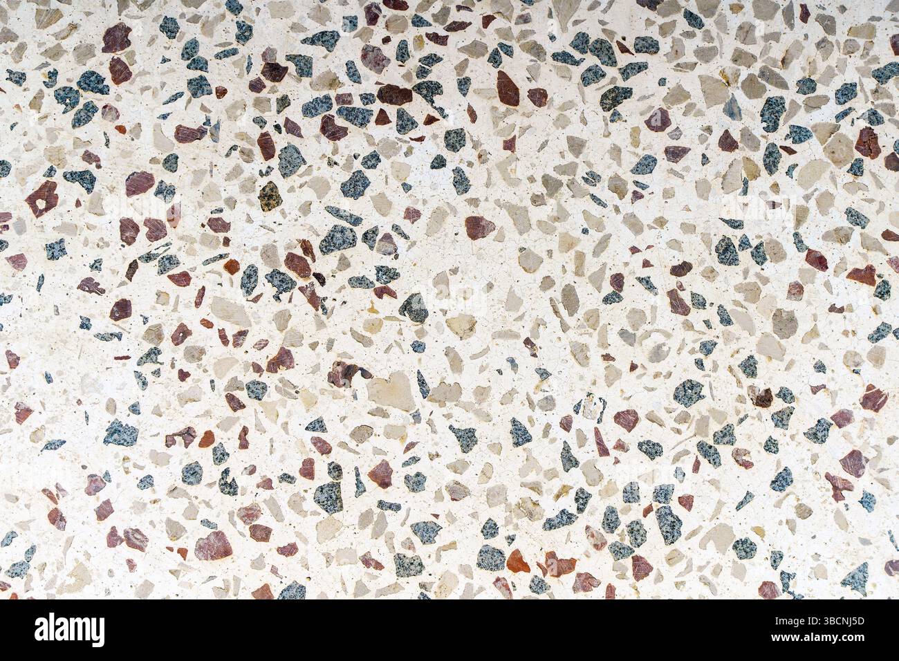 Terrazzo pattern background. Terrazzo mosaic stone ceramic tile texture ...