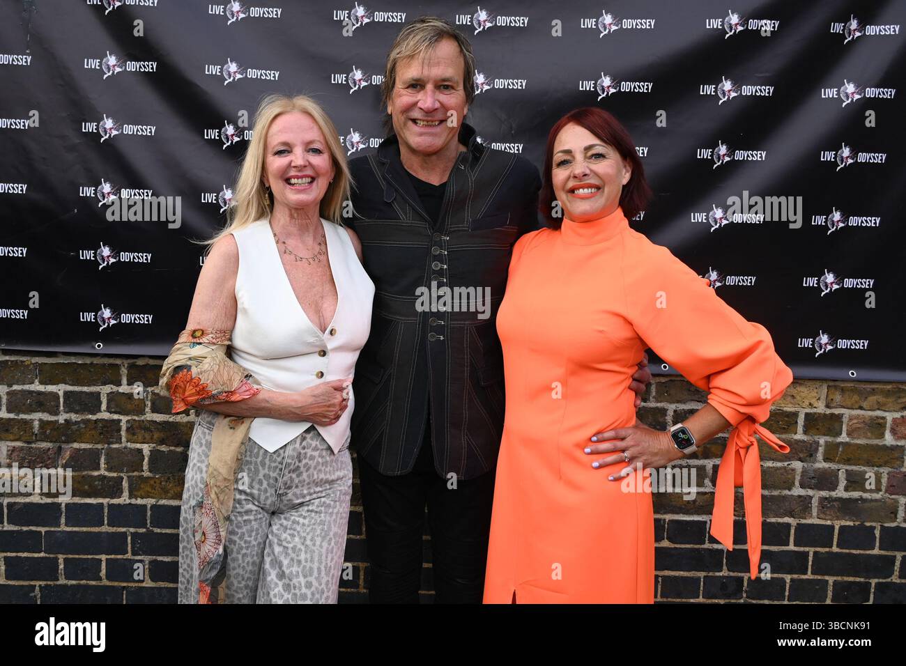 London, UK. 20th May, 2025. Claire Grogan, Steve Norman and Sarah ...