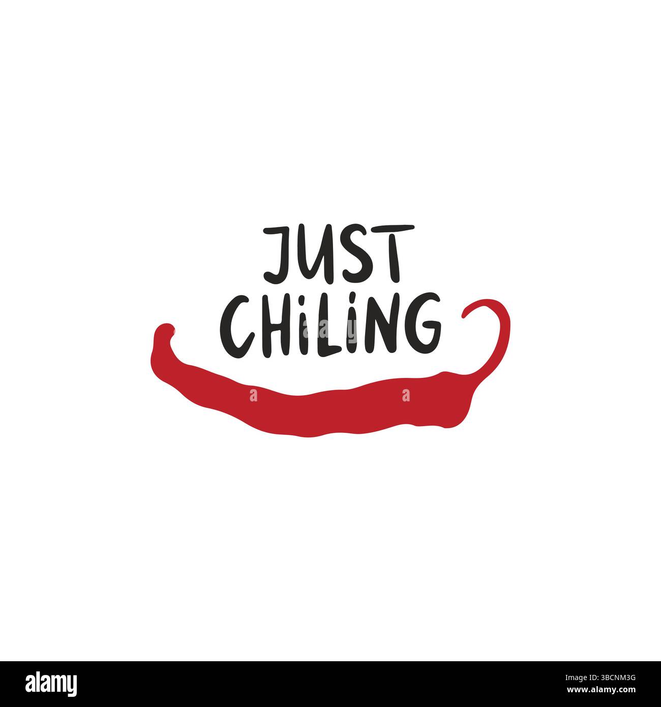 Handwritten lettering with chili pepper Stock Vector Image & Art - Alamy