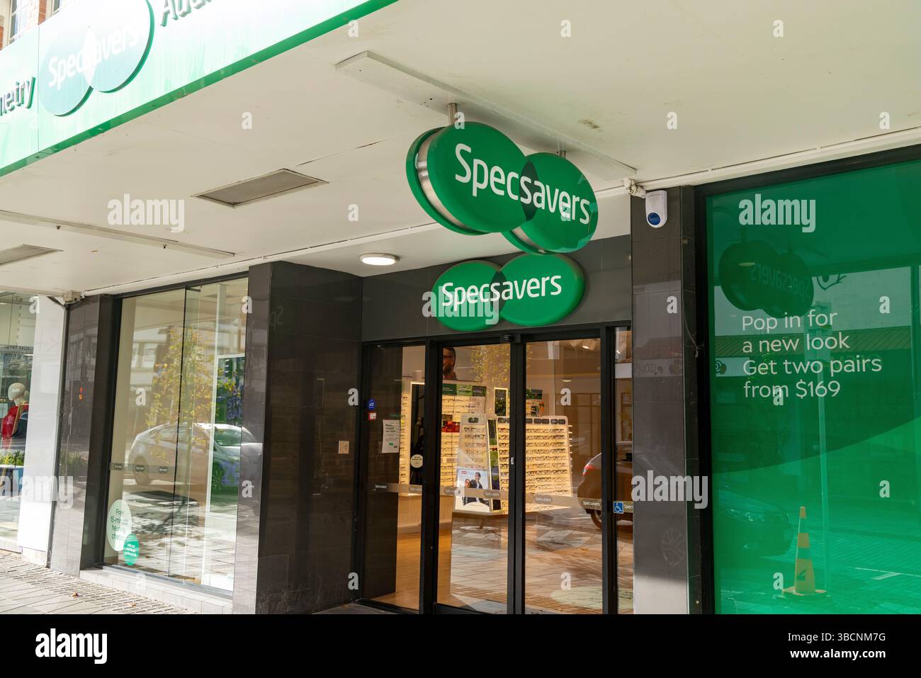 Specsavers optometrist store on George street in Dunedin city centre ...